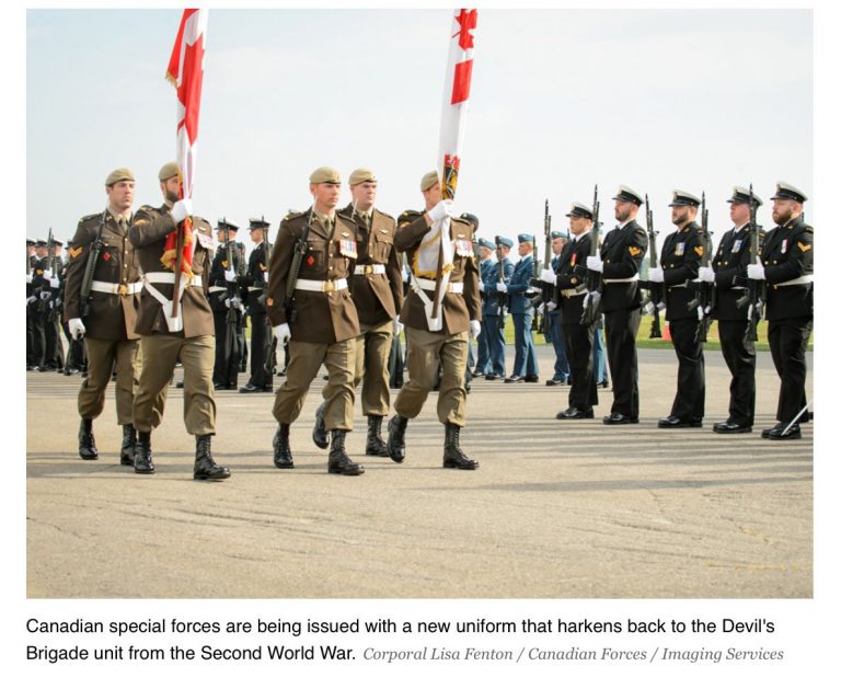 New CANSOFCOM Dress Uniform Seen During D-Day Commemorations – D-Day 75 ...