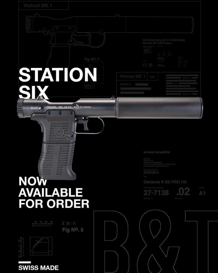 B&T USA Announces STATION SIX Silenced Pistol - Strikehold.net