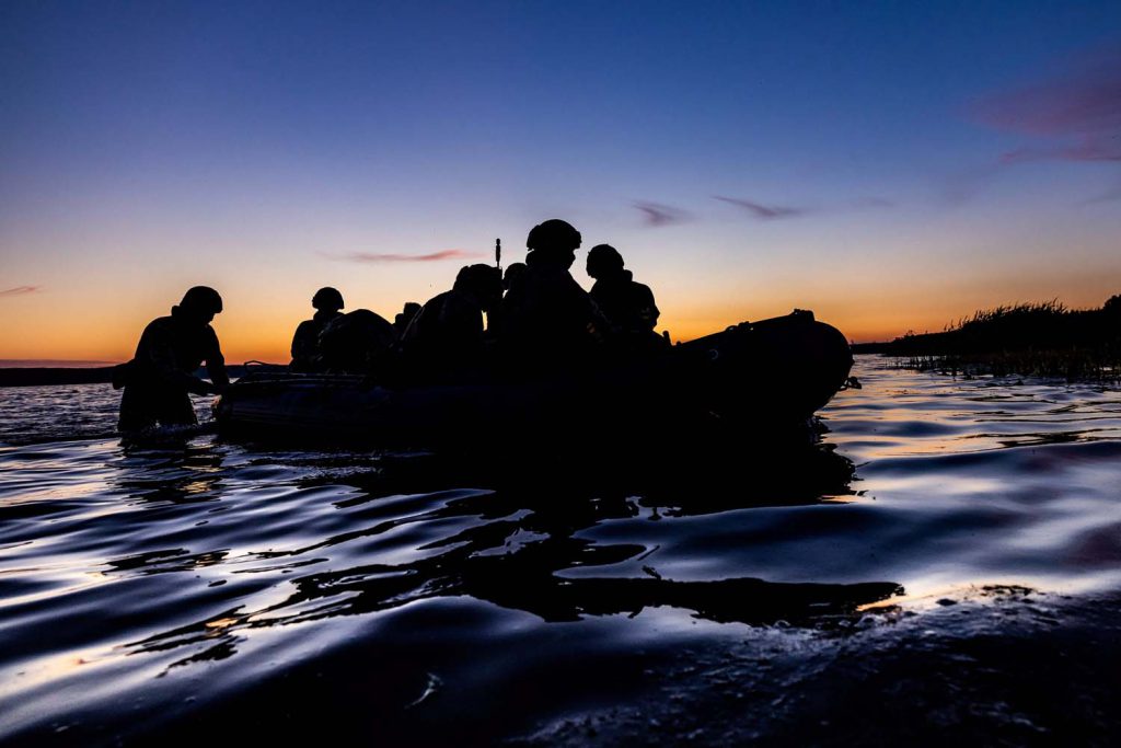 Royal Marine Commandos Raid Lithuanian Coast - Strikehold.net